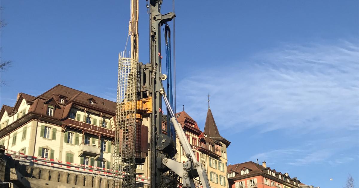 Urban tunnel construction at the future railway station | PohlCon – Partner from start to future.